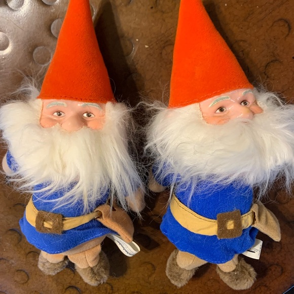 Knickerbocker | Toys | 2 Vintage Gnome Plush Doll By Knickerbocker 978 ...